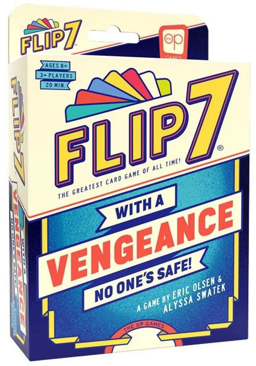 Flip 7 Card Game: With A Vengeance – Clownfish Games
