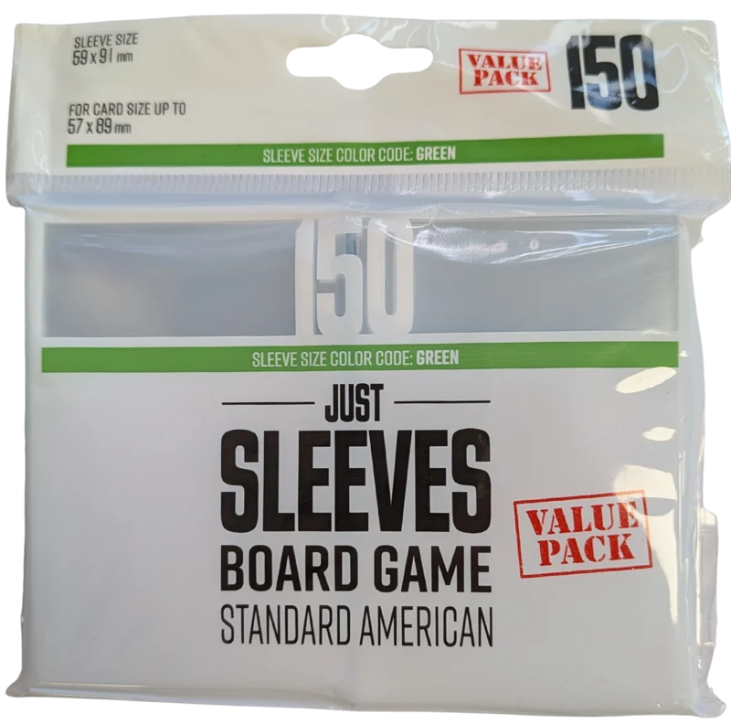 Gamegenic Just Sleeves - Standard American Value Pack (150) – Clownfish ...