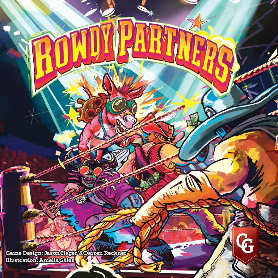 Rowdy Partners Board Game – Clownfish Games