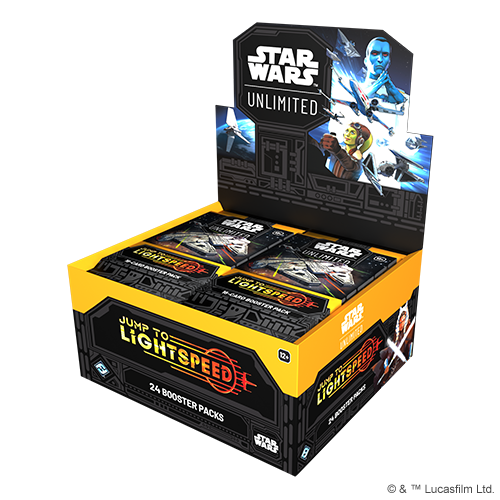 Star Wars: Unlimited Jump to Lightspeed Booster Display (24 packs ...