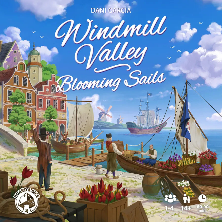 Windmill Valley Board Game: Blooming Sails – Clownfish Games